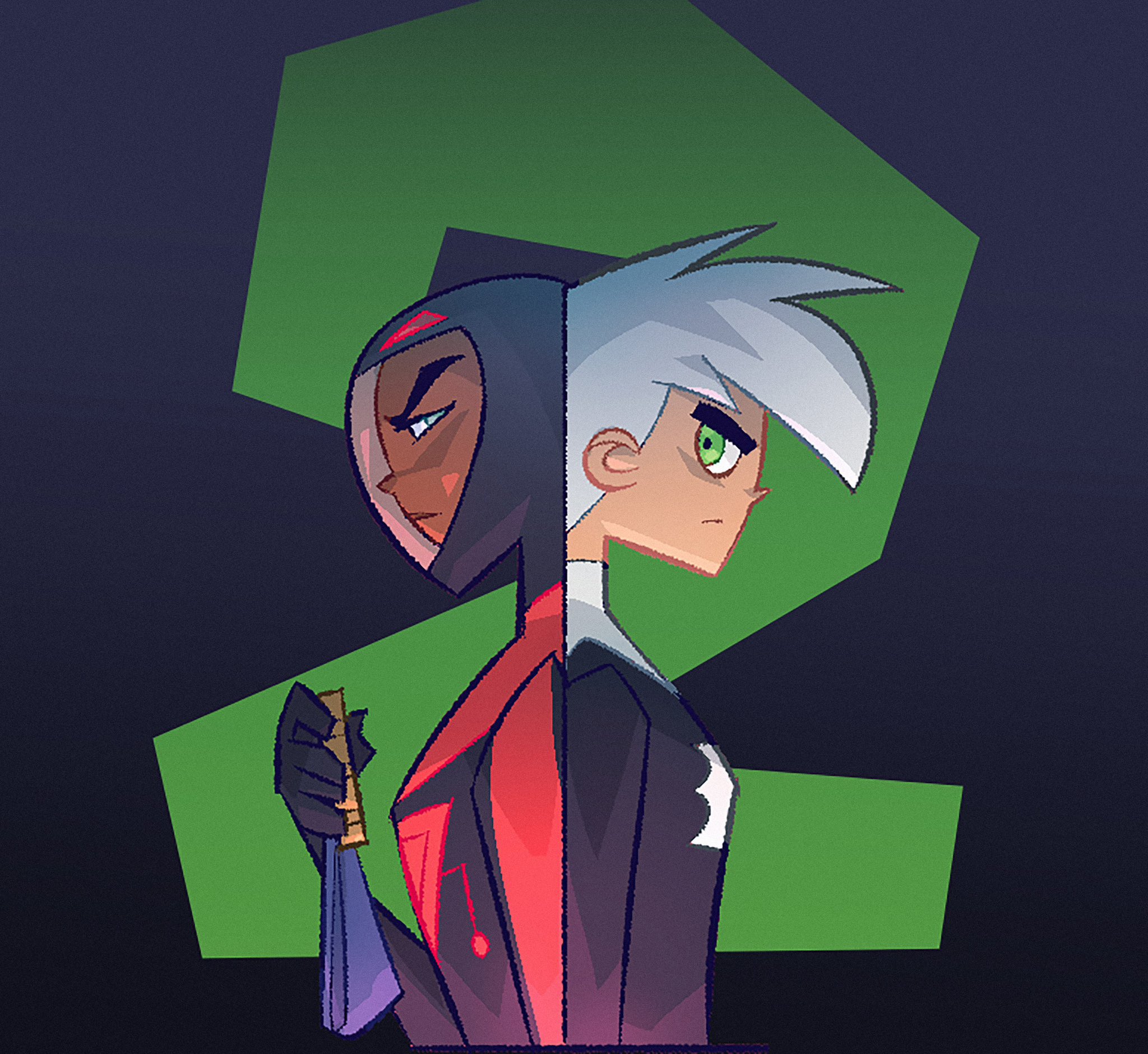 Danny Phantom Green