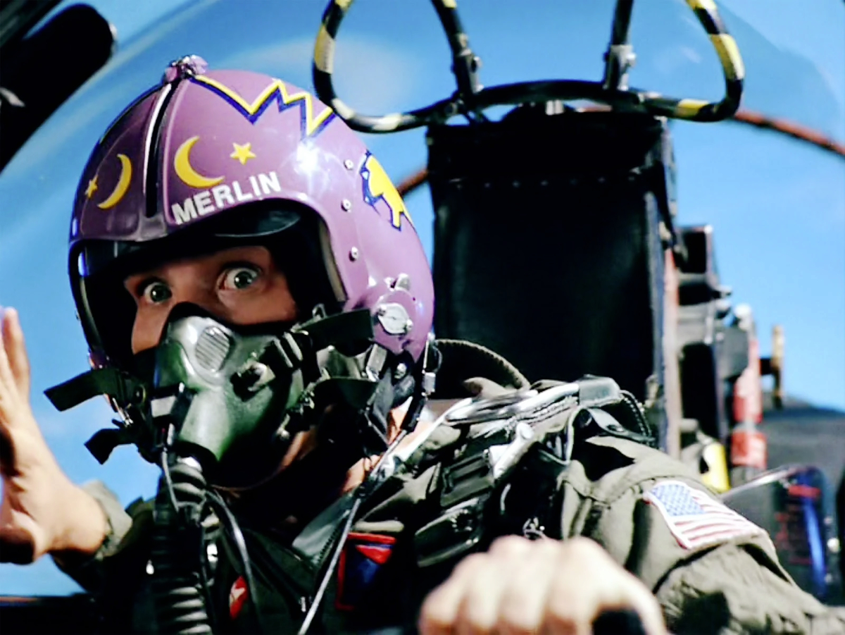 Tim Robbins In Top Gun Merlin
