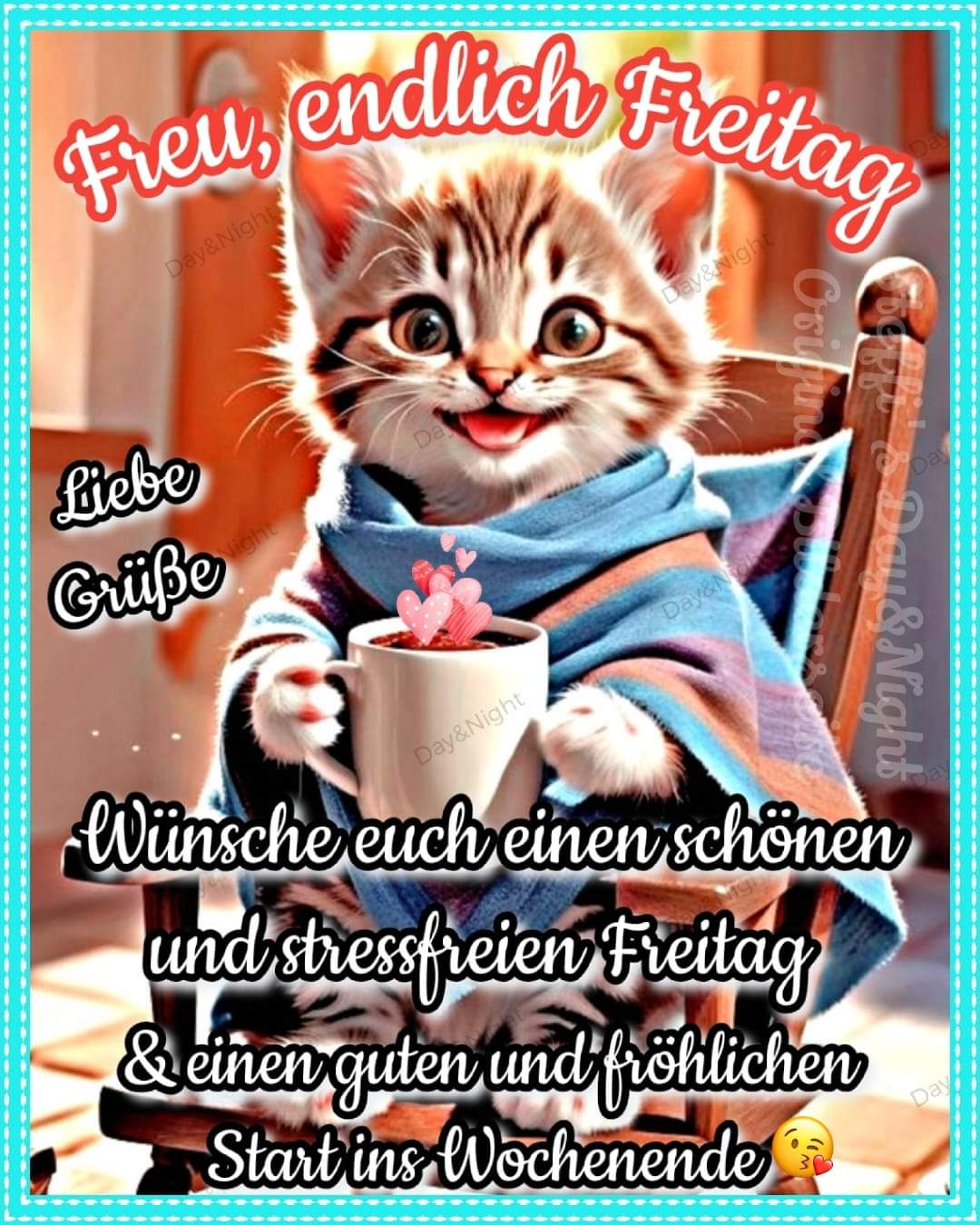 Endlich Freitag E Card