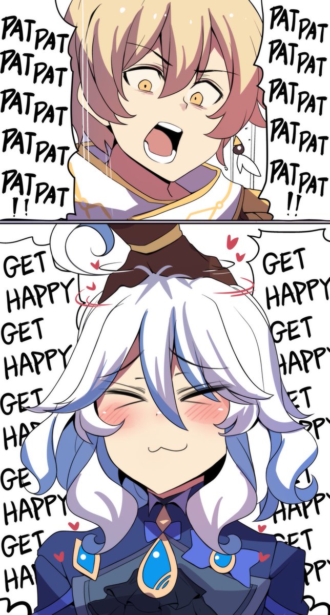 「Headpats Furina! 🫳」🌸 Princess Hinghoi Lite 🌸の漫画