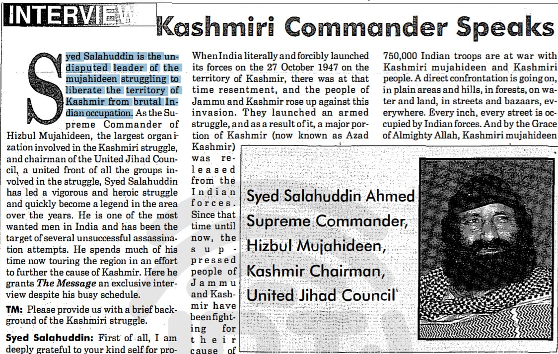 The US newspaper #WashingtonPost (#WaPo) has published a story ...