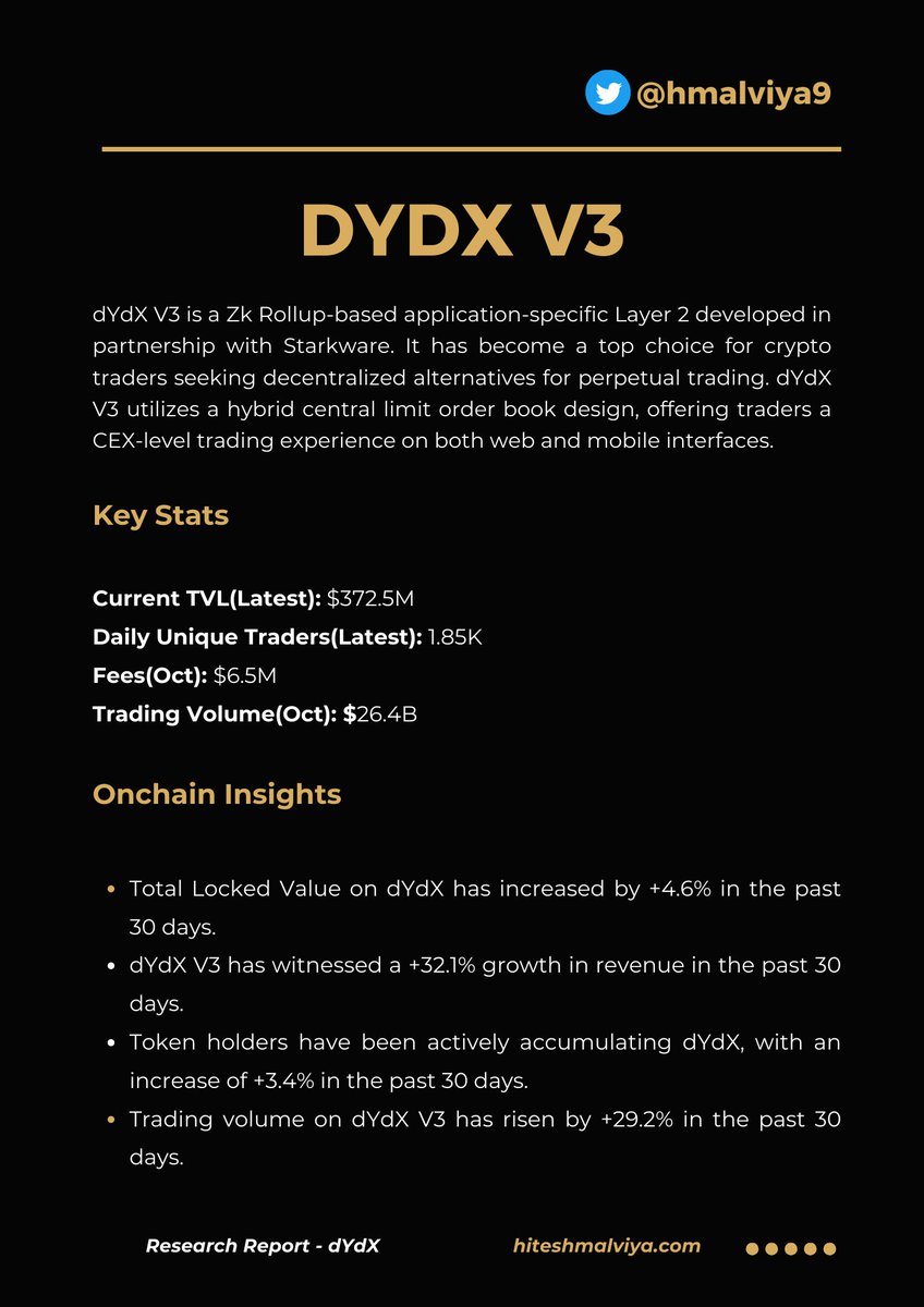 dYdX is a revenue generating product that has generated $71M in revenue this year. With the ...