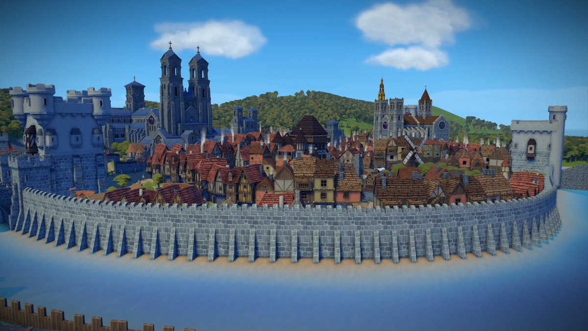 Minecraft Walled Town Automated Isovist Computation For Minecraft