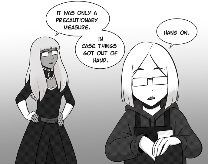 「New Grim Cafe page is up on Webtoon! 💀☕ #grimcafecomic #we」Eddie🦇の漫画