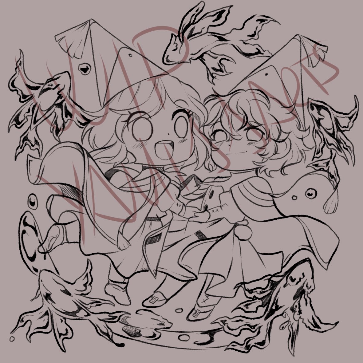 「This is a Wip chibi based in one of my f」|🌟yami11arts🌙 # AA14 Salón ...