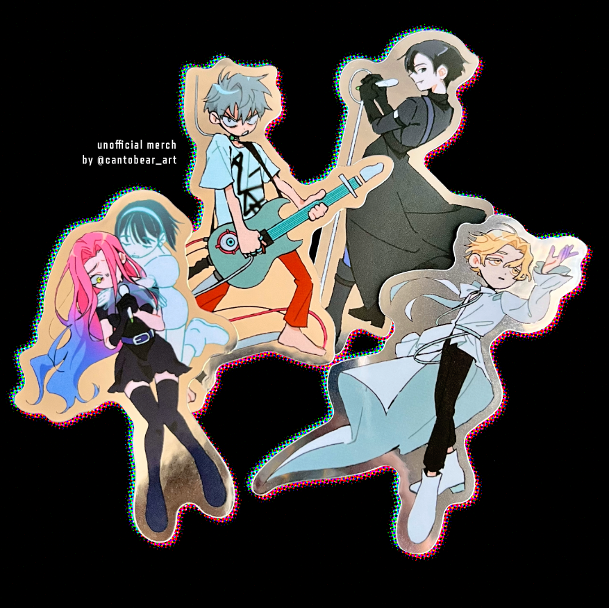 「a closer look at the alnst stickers i wi」|nat 🌟のイラスト
