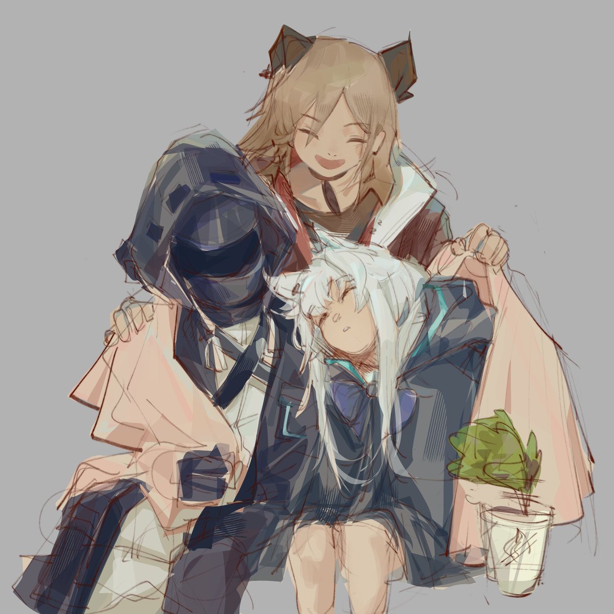 「wip of comfy 」|Mik (ʘᴗʘ ) | Uni arcのイラスト