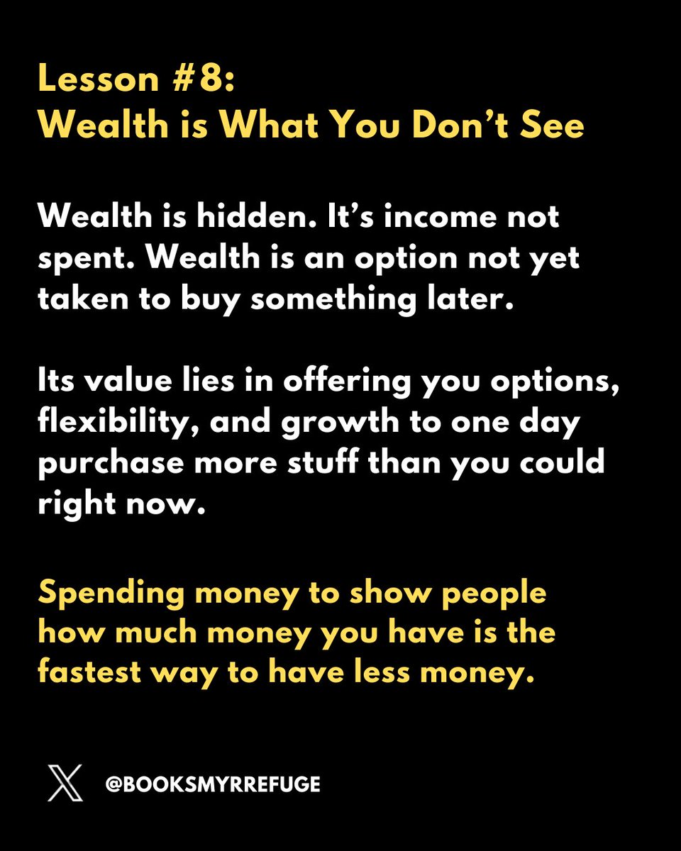 8 Lessons That Will Change The Way You Think About Money. From "The ...