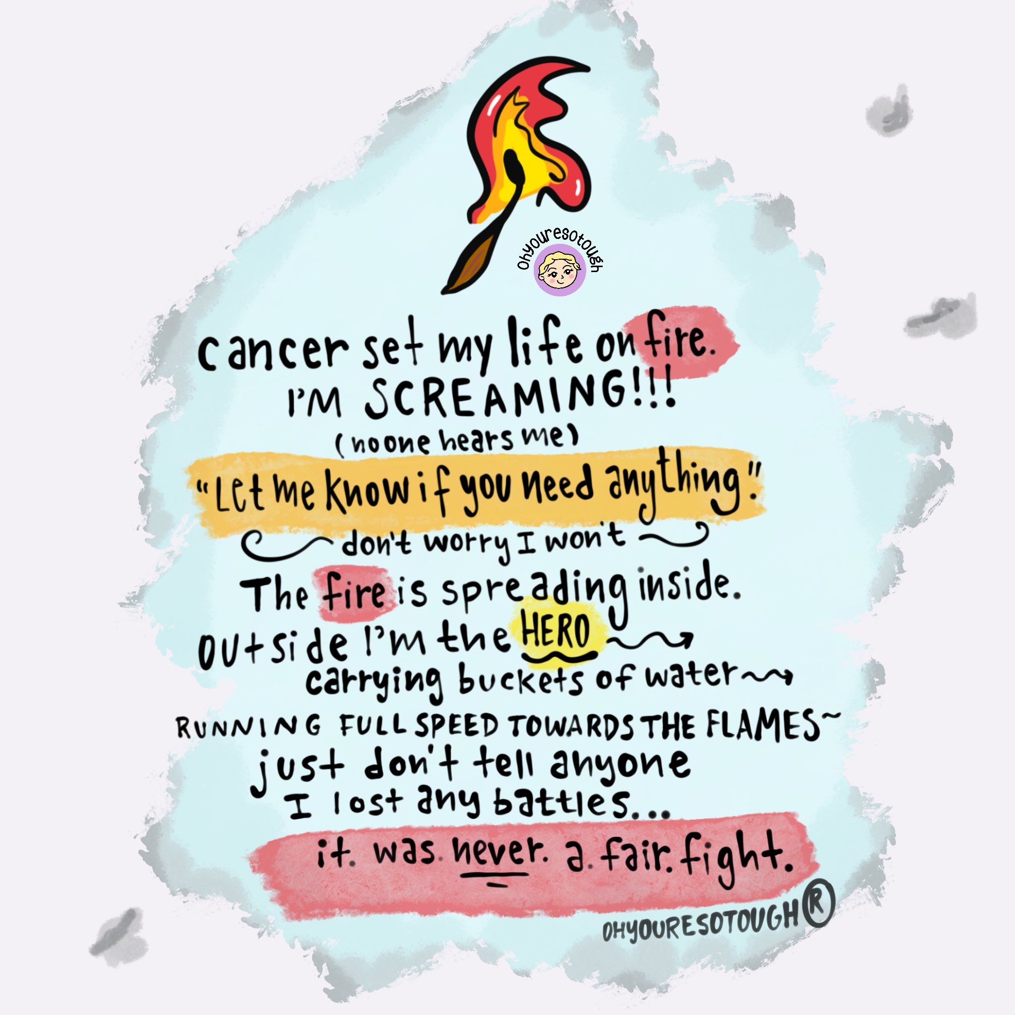 Losing Cancer Battle Quotes