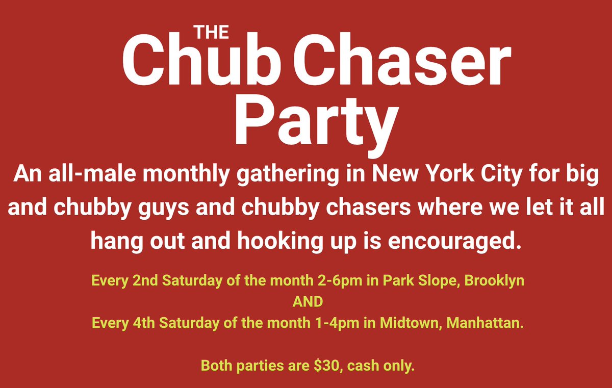 Chub Chaser Party Chubchaserparty Twitter Profile Sotwe