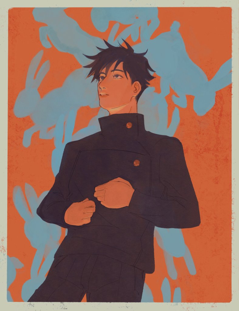 伏黒恵 「rabbit escape! #jjk」|em 🧃のイラスト