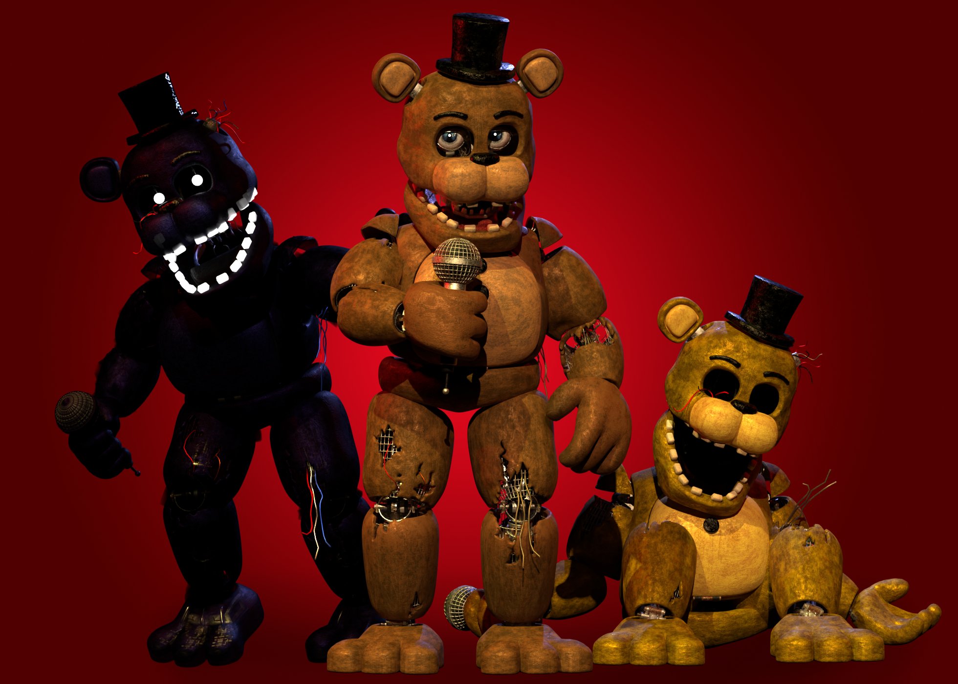 Withered Golden Freddy Sfm Fnaf Free Download Photo Collection Sfm
