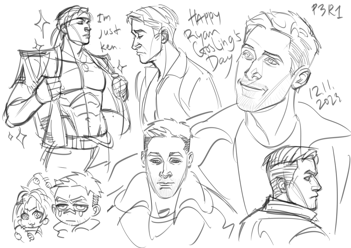 「i want to draw something with kazumaji but i lose everytime.」P3R1🐛の漫画