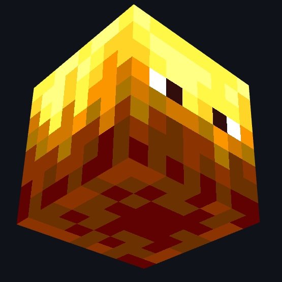 Blaze Minecraft Face