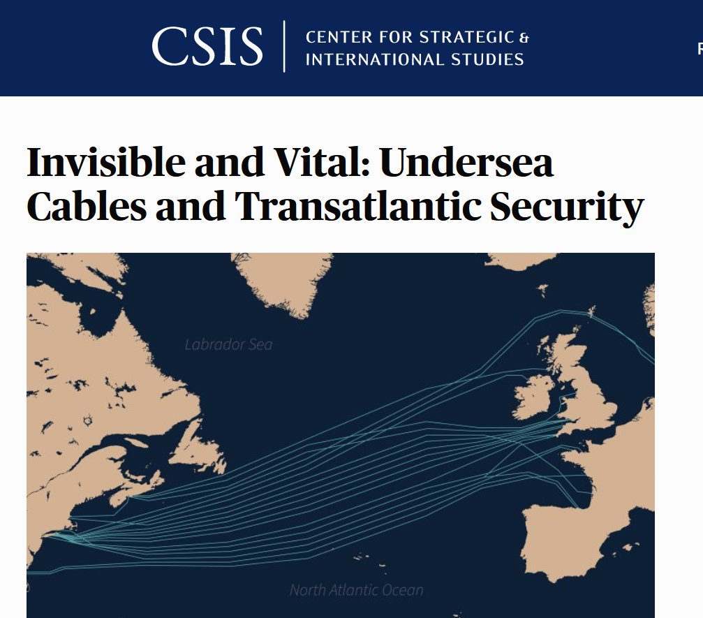 "The Euro-Atlantic area is the oldest undersea cable route and carries ...