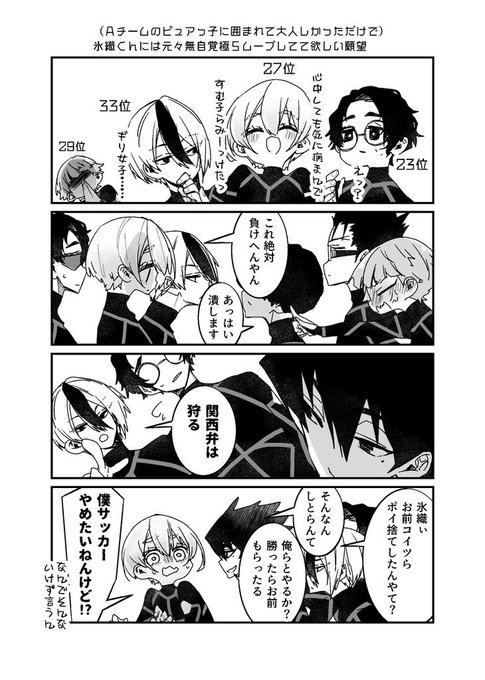 二次選考3thチーム5thチーム妄想 （TOP345+hor） | nrr さんのマンガ | ツイコミ(仮)