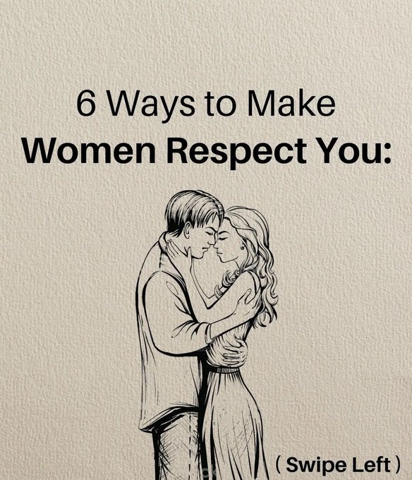 6 Ways to make women respect YOU 🤍 - Thread - - Thread from Plutonic ...