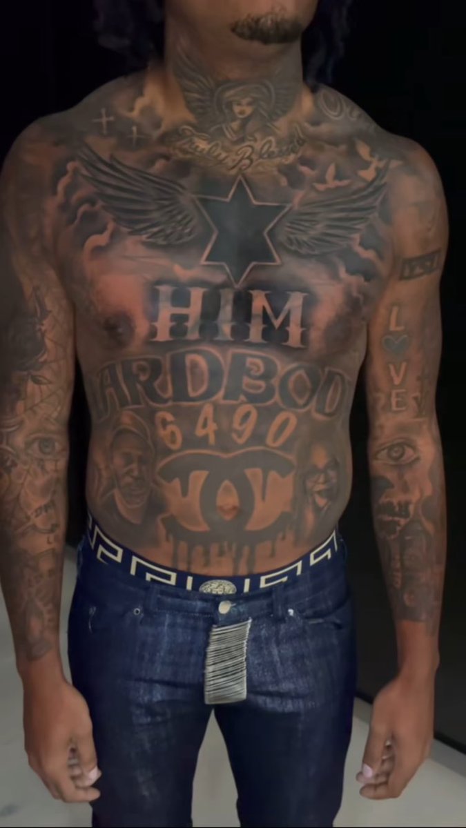 Tattoos Gunna Ar Mhéar