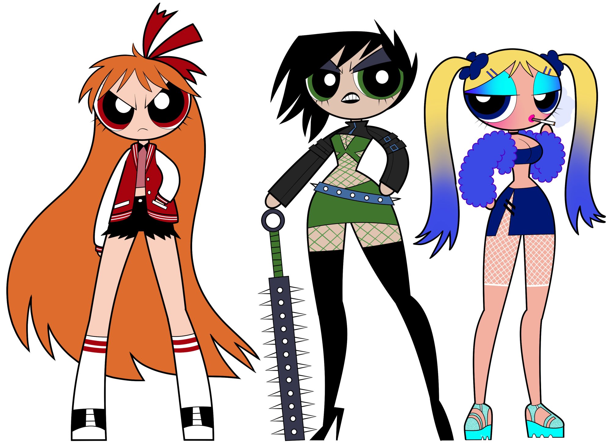 Berserk Powerpuff Girls Berserk | The Powerpuff Girls: Action Time