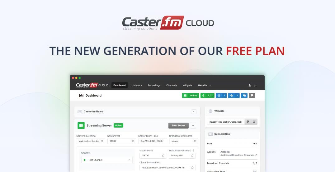 Caster fm store