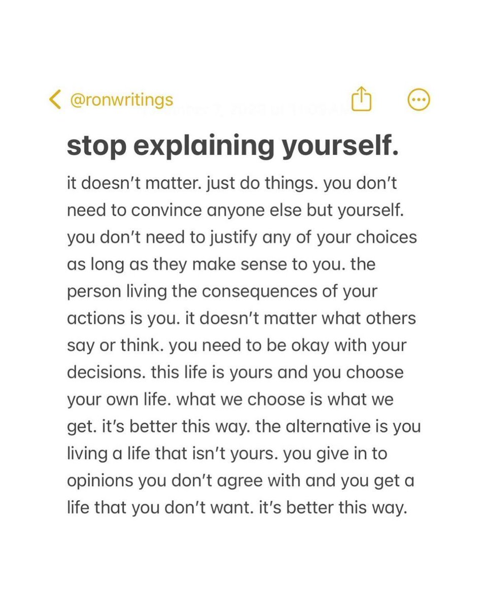 Stop Explaining Quotes