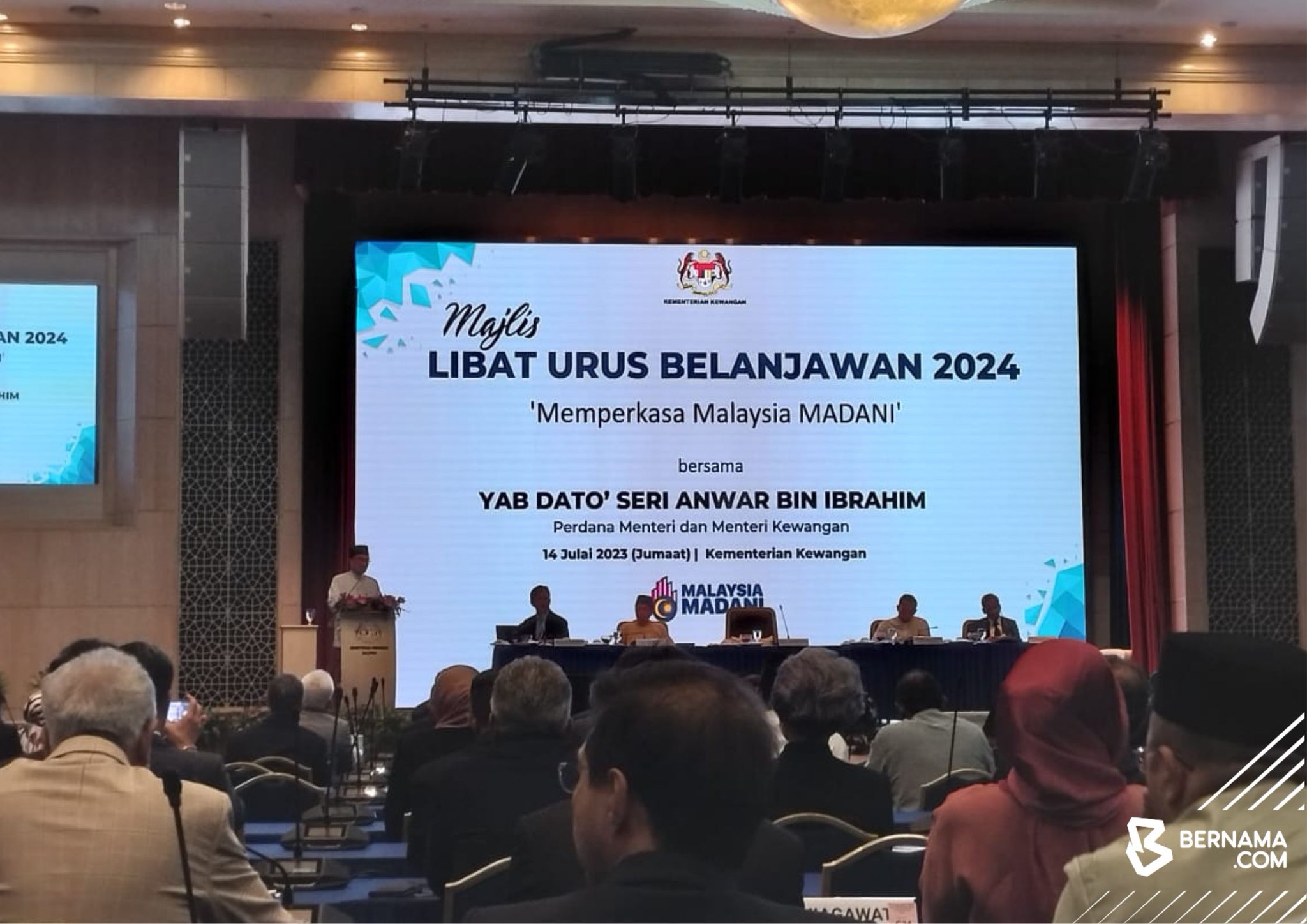 BERNAMA on Twitter: "Setakat Jun 2023, RM188 bilion atau 49 peratus peruntukan Belanjawan 2023 ...