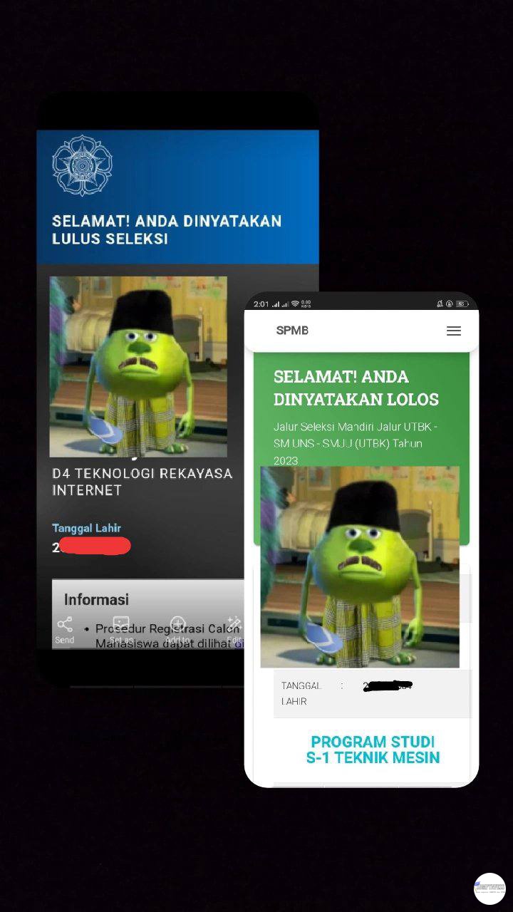 BURUANN CEK PINNED!!— SBMPTNFESS on Twitter: "ptn! jadi gini, alhamdulillah aku keterima di uns ...