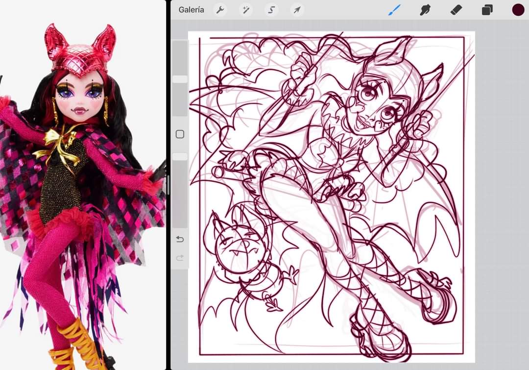 Draculaura Coloring Pages
