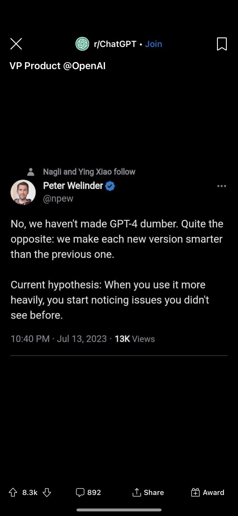 ChatGPT (@ChatGPTGoneWild) / Twitter