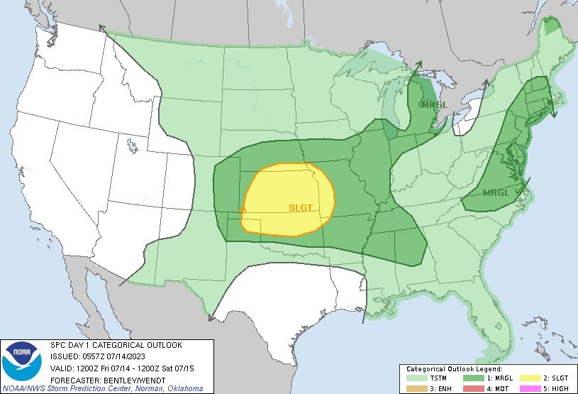 Storm Prediction Center Convective Outlook