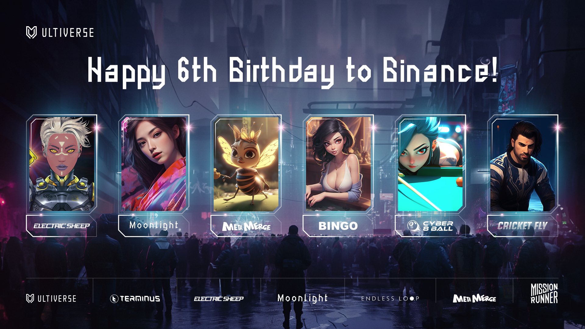 Ultiverse on Twitter: "Happy Birthday, @binance Joyeux anniversaire! @BinanceLabs 生日快樂 ...