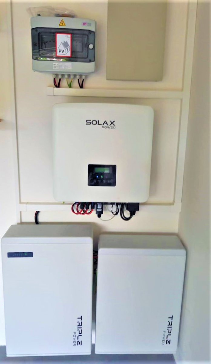 SolaX Power on Twitter: "#SolaXCase in #CzechRepublic By Green force, s.r.o. 🌞X-Hybrid Inverter ...
