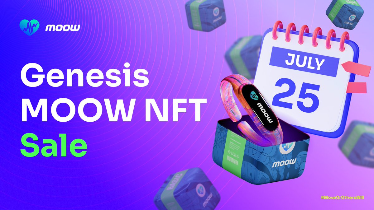 MOOW | Pre-Launch Alpha Phase 2 on Twitter: "🖍 Mark July 25th on your calendar to participate in ...