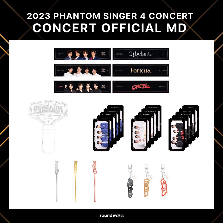 사운드웨이브 SOUNDWAVE on Twitter: "📢 2023 PHANTOM SINGER4 CONCERT CONCERT OFFICIAL MD ON.OFFLINE PRE ...