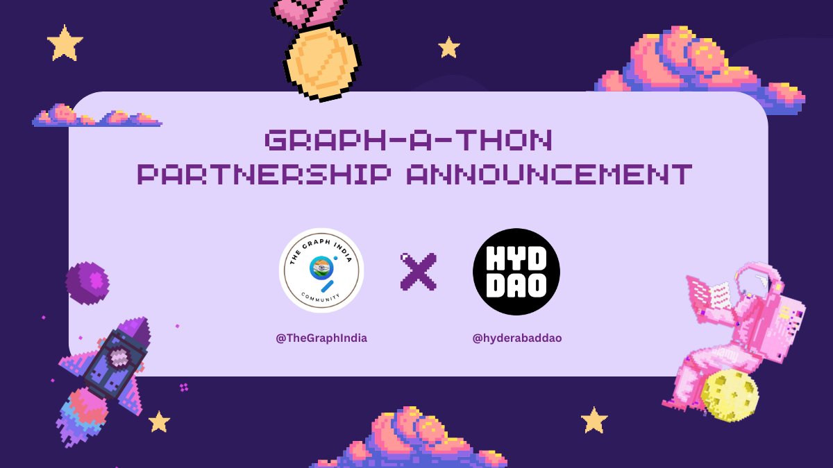The Graph India on Twitter: "📢 Community Partnership Announcement!🌐 🎉 Exciting news! We have ...