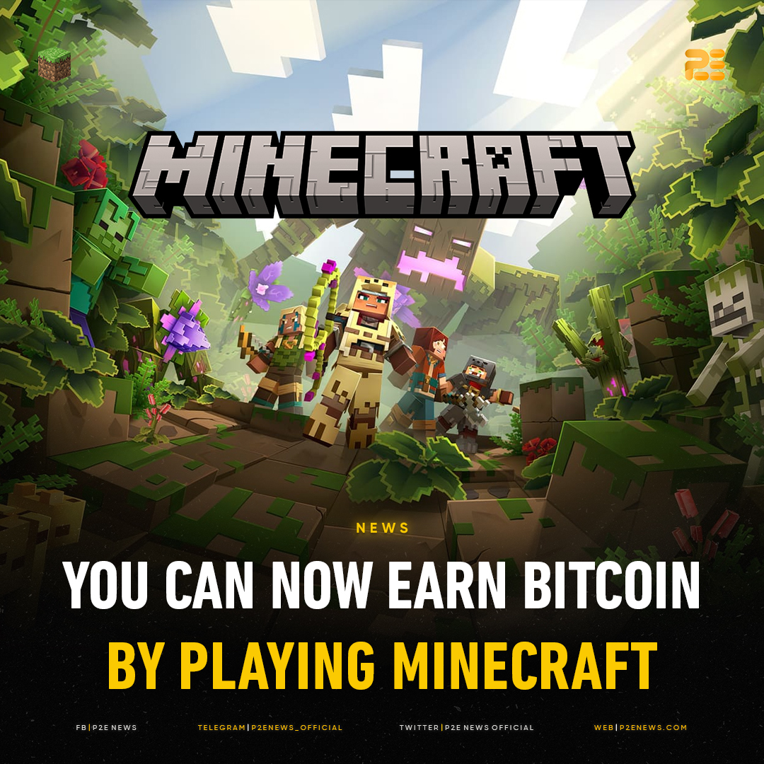 P2E News on Twitter: "The Satlantis @Minecraft server is now giving out over 1 million satoshis ...