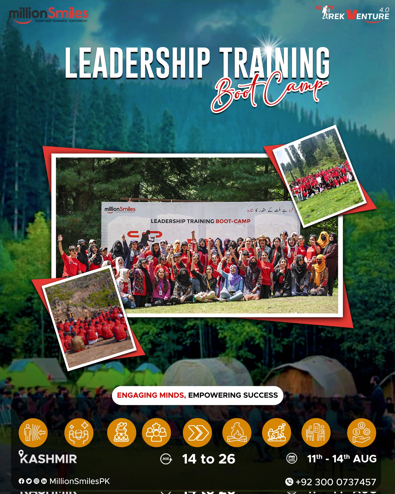Million Smiles on Twitter: "This August, we will again be doing our 4th "Leadership Bootcamp 4.0 ...