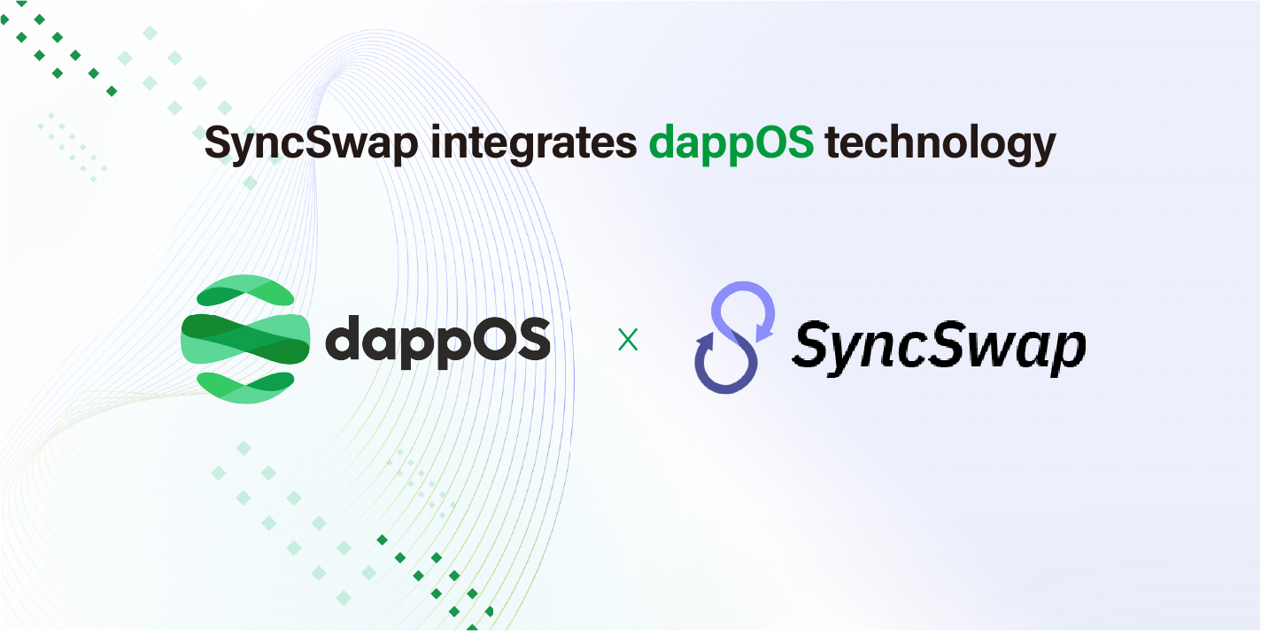 dappOS ｜V2 Live soon on Twitter: "🎉We're delighted that @syncswap has integrated #dappOS ...
