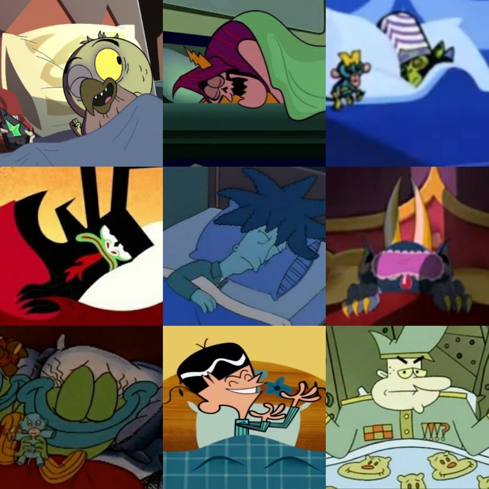 The Grim Adventures Of Billy And Mandy Villains
