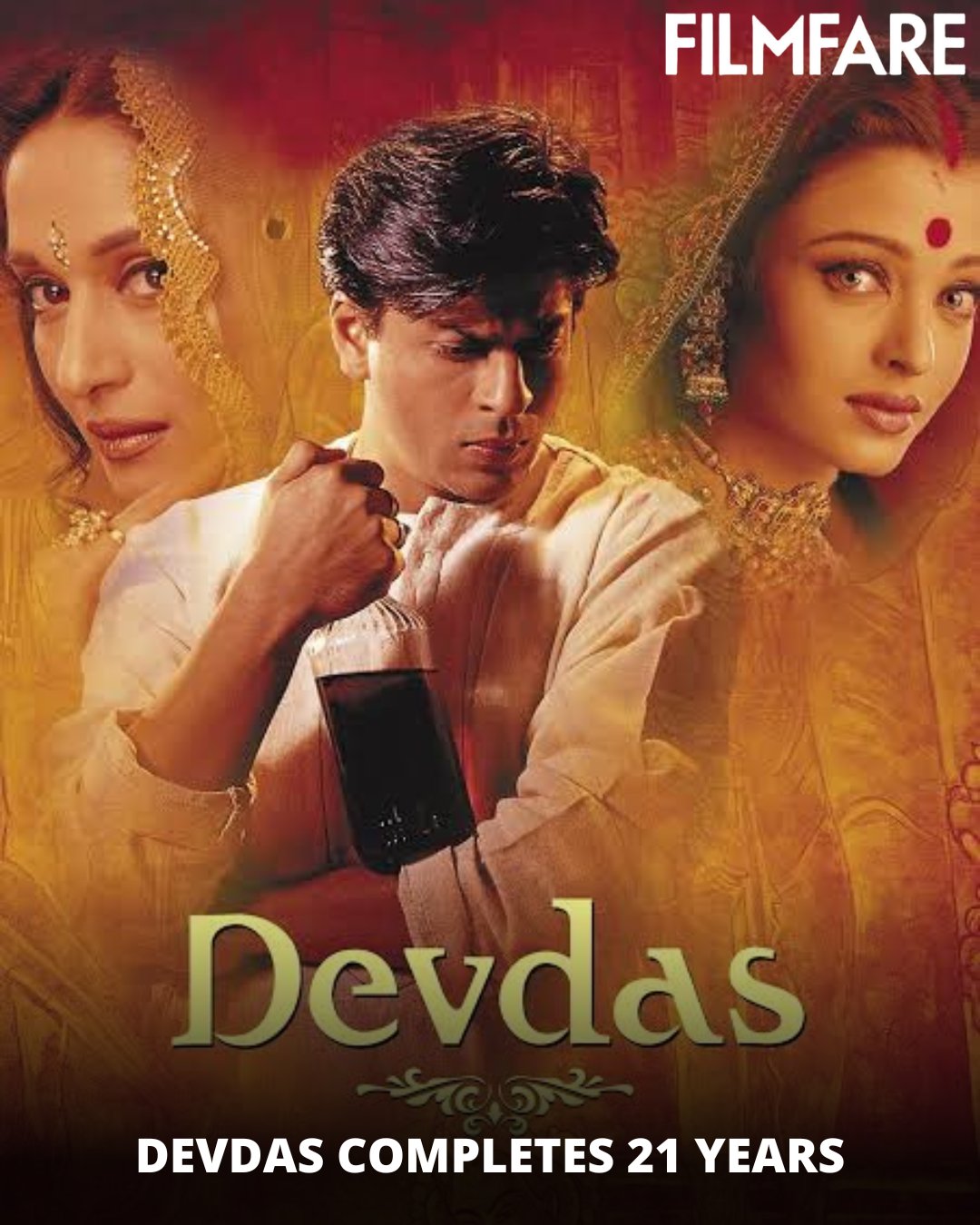 Filmfare on Twitter: "#Devdas directed by #SanjayLeelaBhansali starring #ShahRukhKhan, # ...