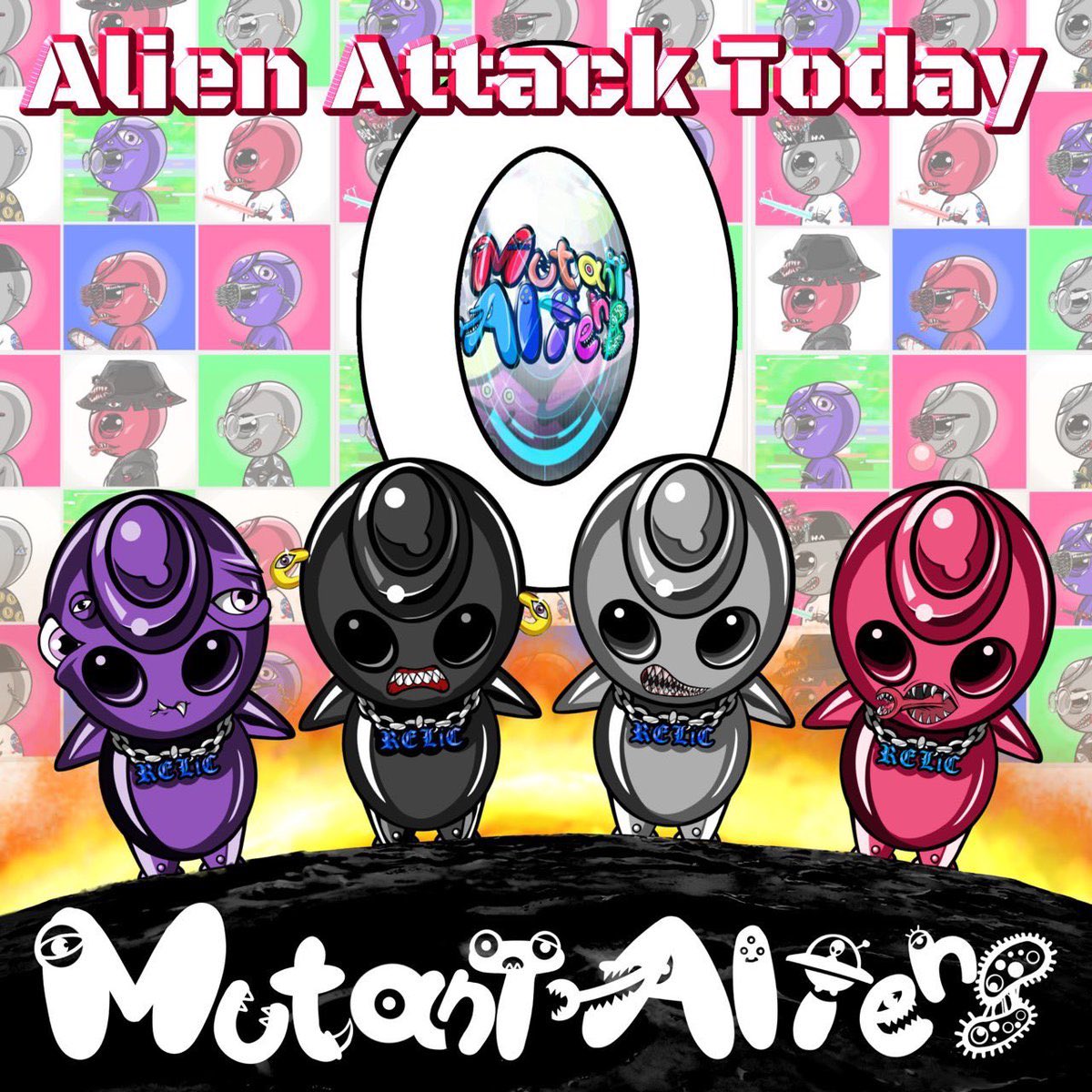 ちゃおつ🍵 on Twitter: "👽MutantAliens 👽 Mint Schedule 7/11 Airdrop ←Ailens Master👽🦠 7/12 Free mint ← ...