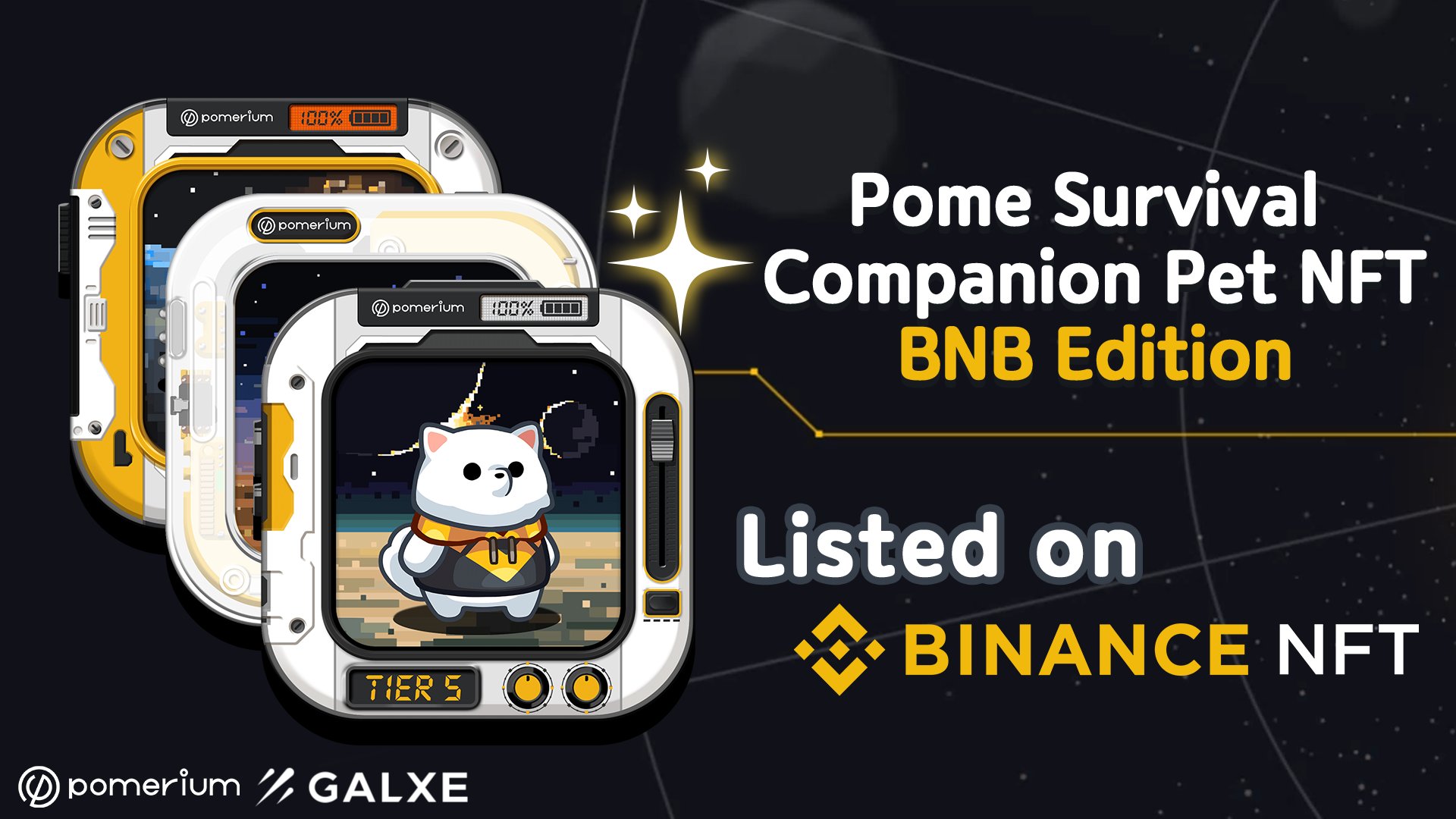 Pomerium on Twitter: "📢Campaign to celebrate the release of "Pome Survival NFT: BNB Edition ...
