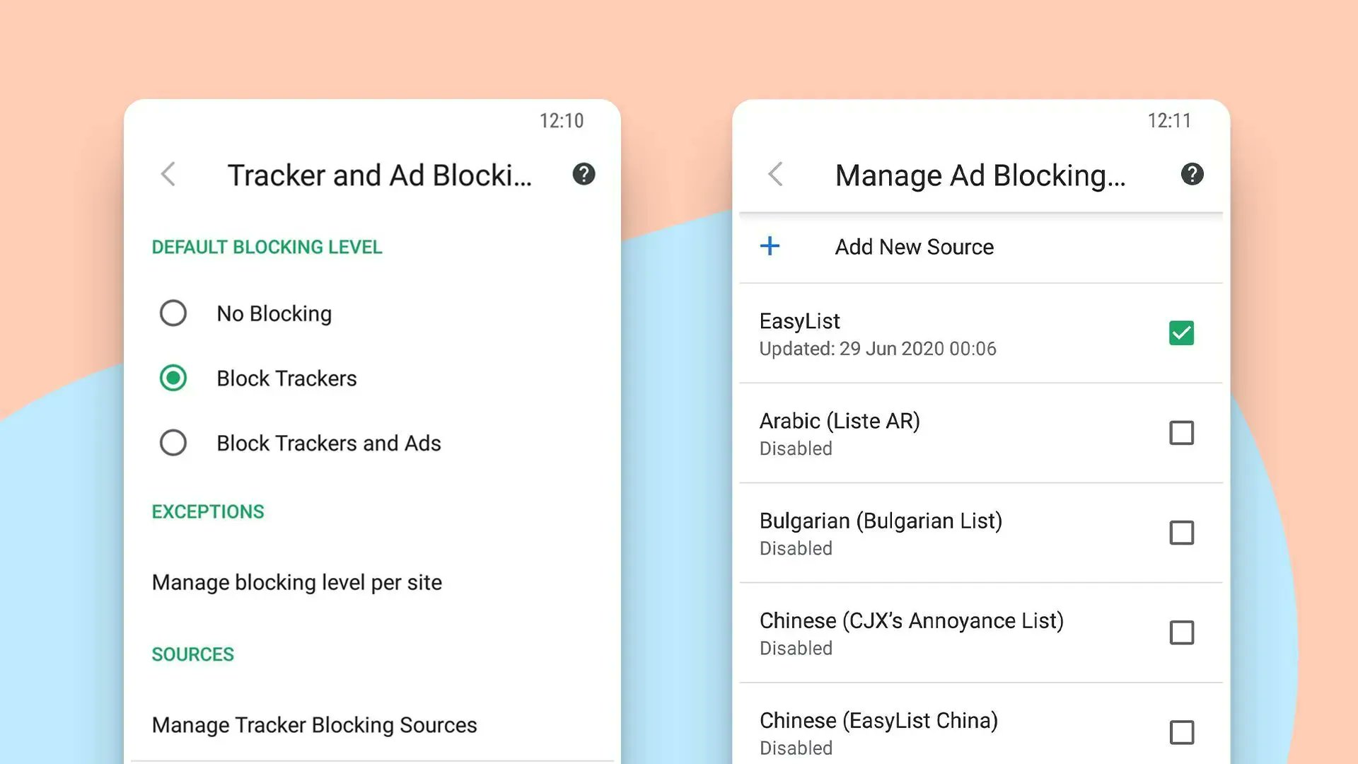 Vivaldi on Twitter: "Get the most out of your #AdBlocker on Vivaldi on #Android by Managing your ...