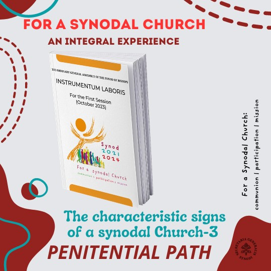 Synod.va on Twitter: "Synodal path is also a penitential path! See what does the Instrumentum ...