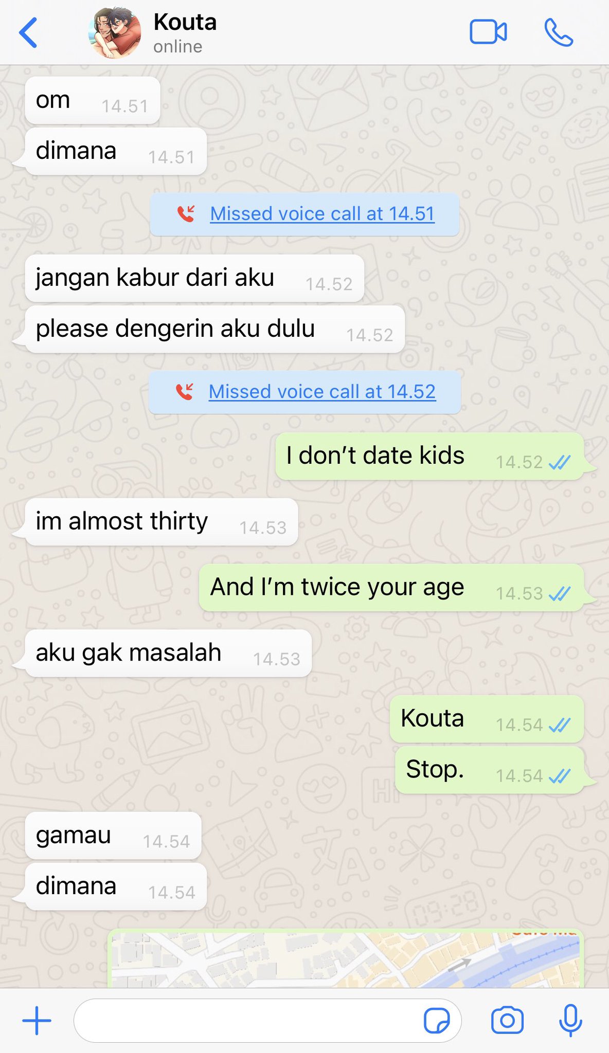 no | working on cmms on Twitter: "koushou one tweet fic sementara itu; https://t.co/1fB7sIike3 ...