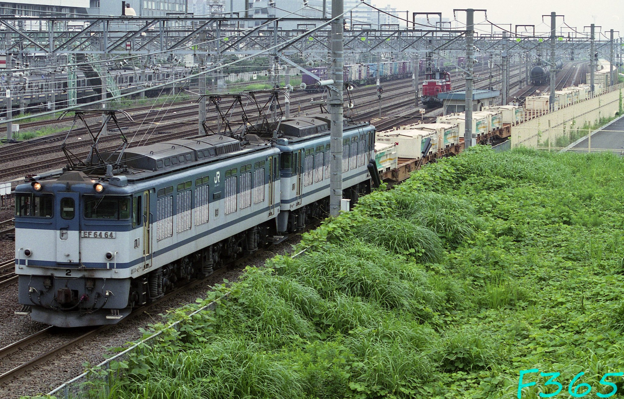 F365 on Twitter: "2005/07/12 153＠EF64-64+EF64-53+コキ https://t.co/NYEhWPKE2K" / Twitter