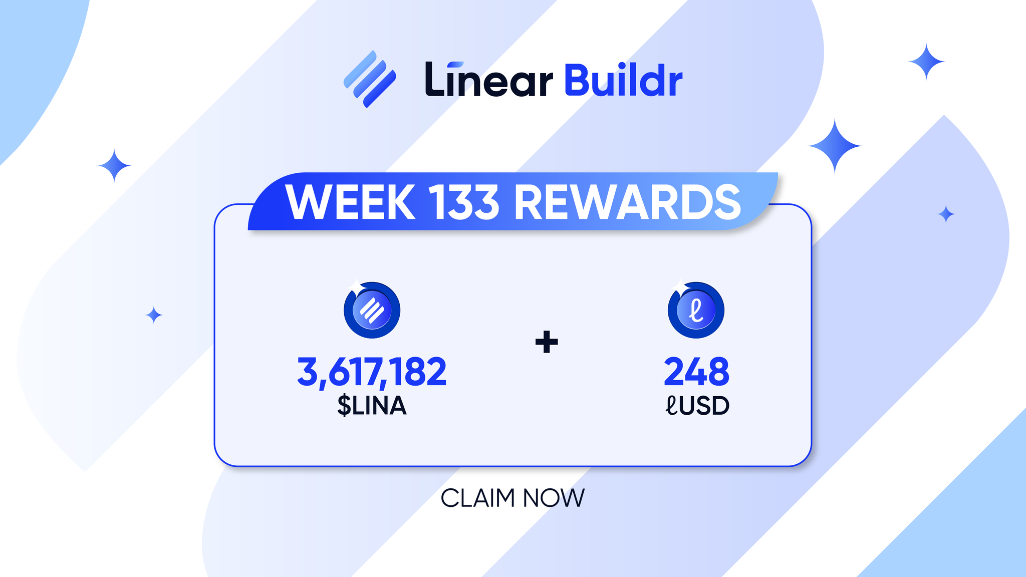 Linear Finance on Twitter: "Reminder: $LINA and $LUSD rewards have been distributed, please ...