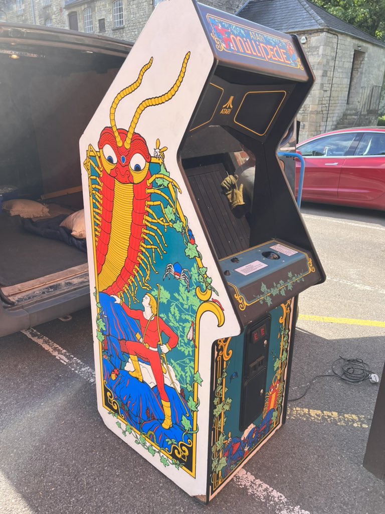 Centipede Arcade Game Art