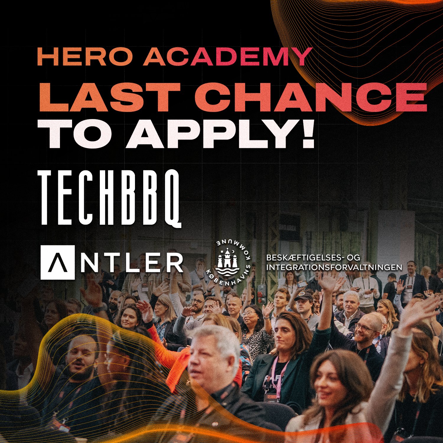 TechBBQ on Twitter: "Hey seed & pre-seed startups! Only 1 month till we kickstart HERO ACADEMY ...