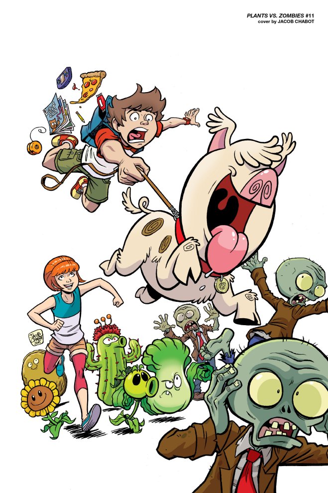Plants vs. Zombies Media on Twitter: "Cover Art - Plants vs. Zombies Volume 6 Boom Boom Mushroom ...